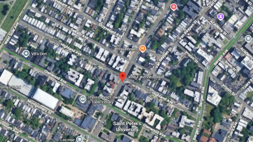 Collision Between Car & Light Rail Truck on Kennedy Blvd in NJ