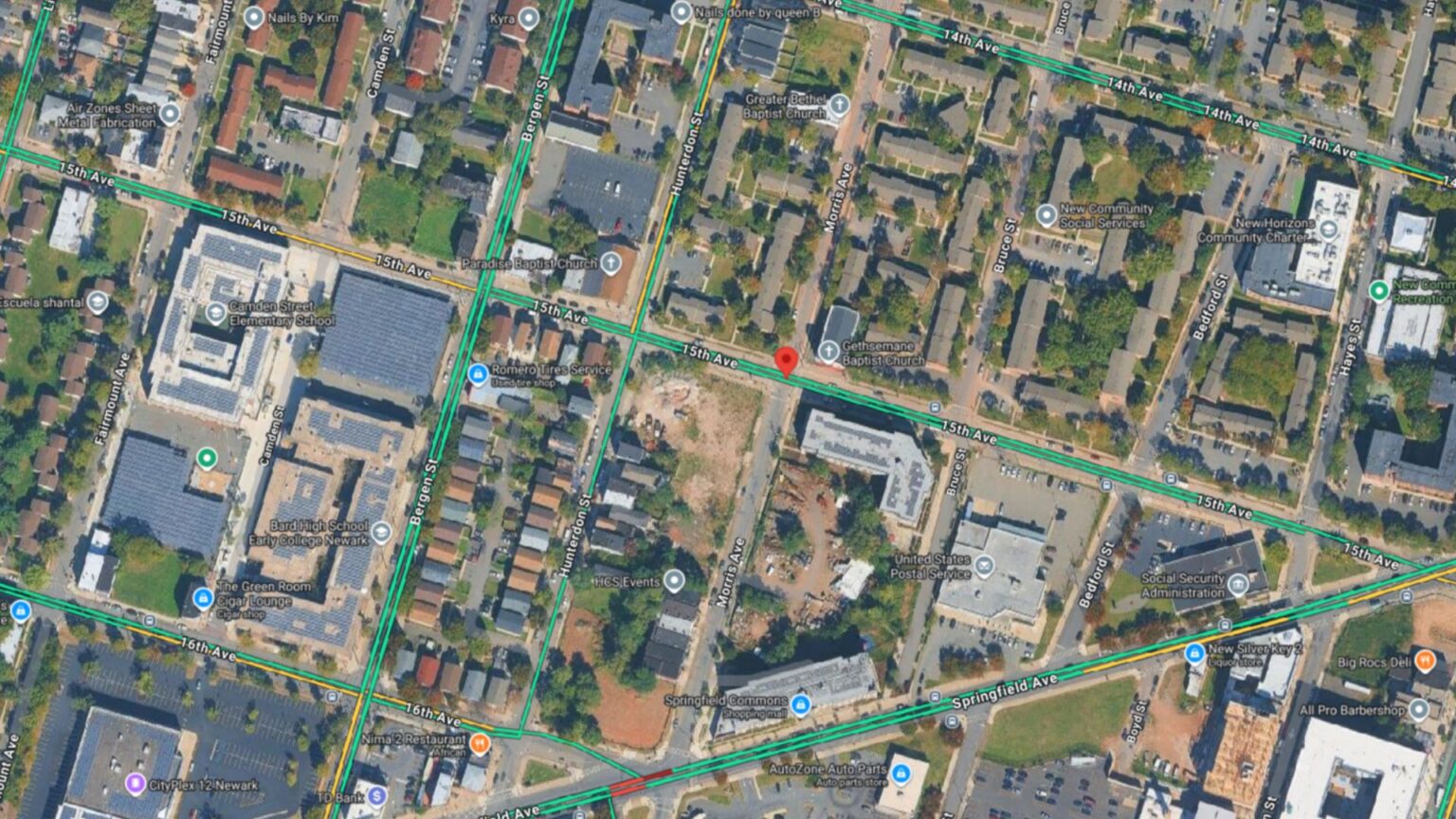 Newark, NJ Hit-and-Run Crash With Injuries at 15th & Morris