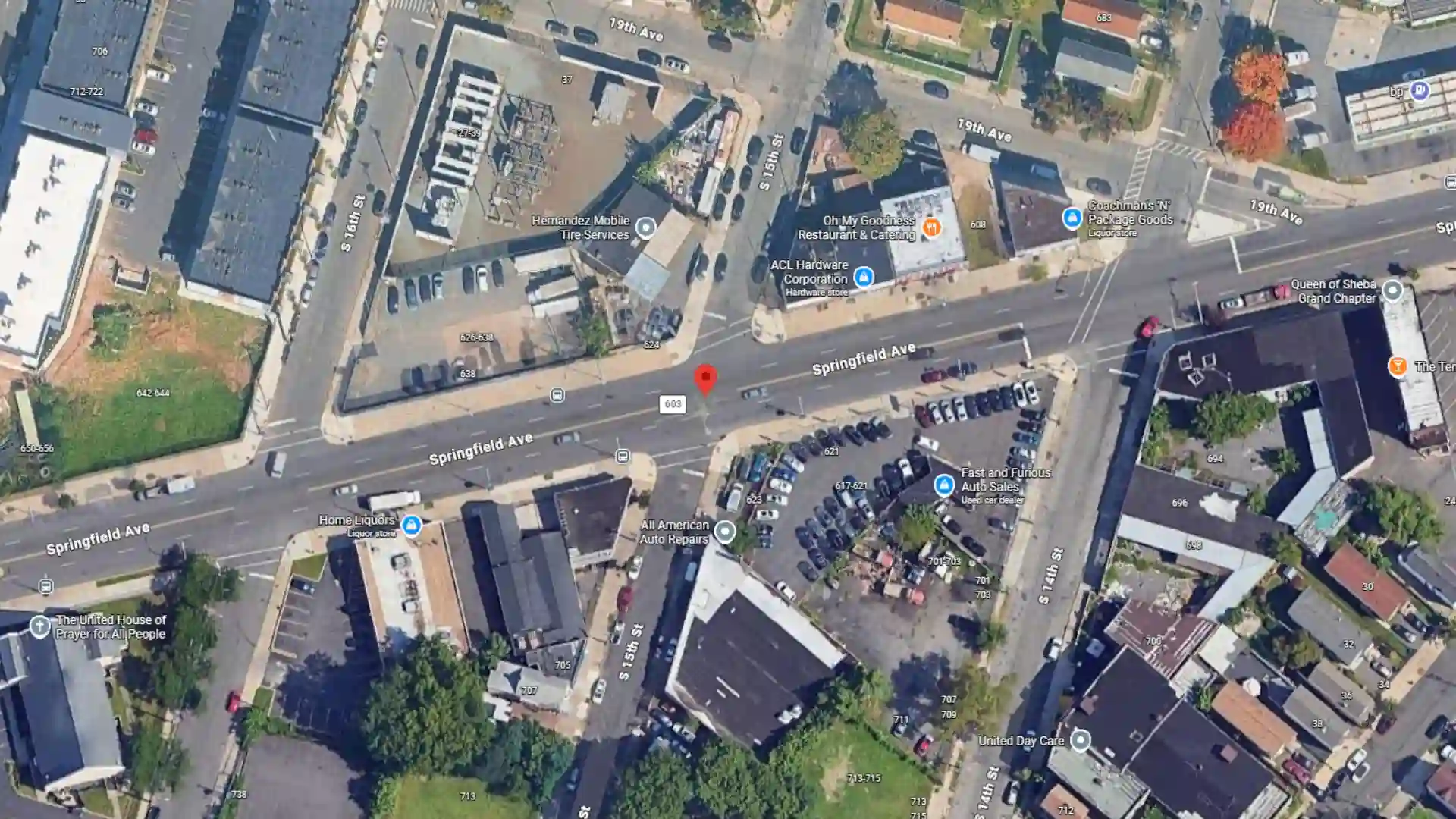 Two Cars Involved in Injury Crash at S 15th St & Springfield Ave, NJ